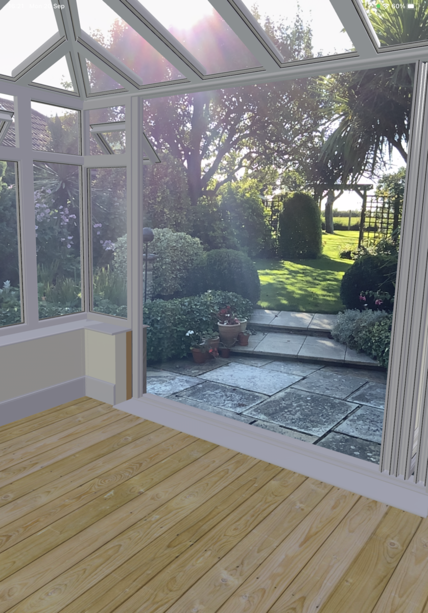 New Web-Based Conservatory Designer - Augmented Reality Creations